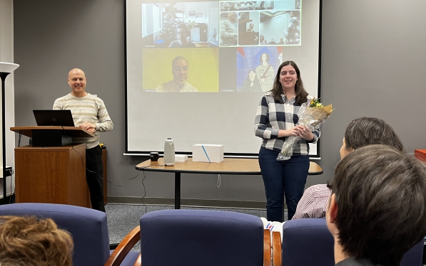 Cory Brazile Wins Van Beck Hall Teaching Award | Department of History